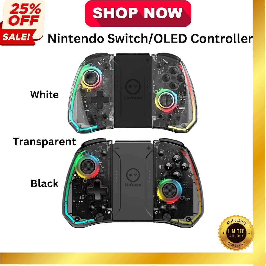 Nintendo Switch Joycons, Switch OLED Joy-cons, Joycons, Game Gifts, Accessories, Birthday Gifts ...