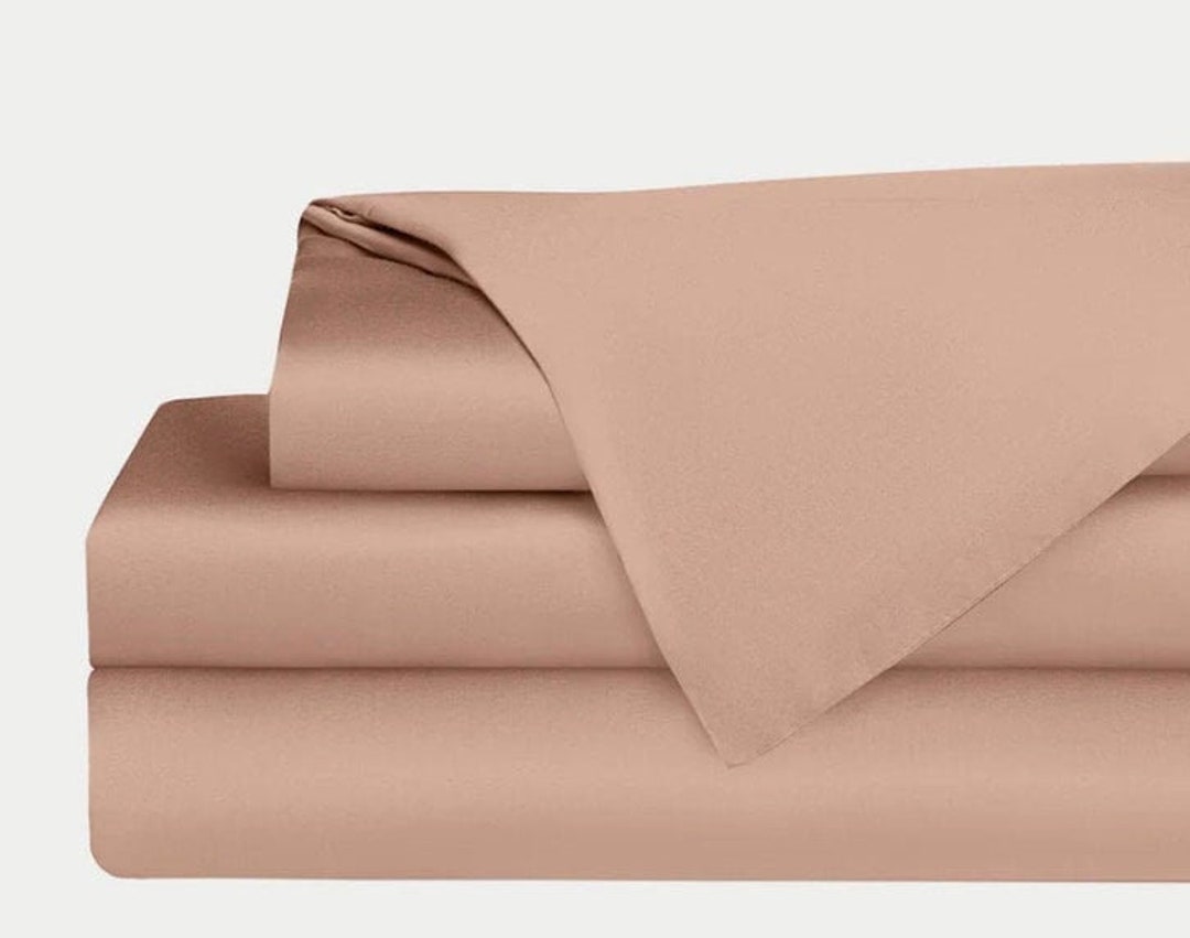 Bed Sheets Set Bamboo Sheets Set Girls Bedding Natural Bedding Set ...