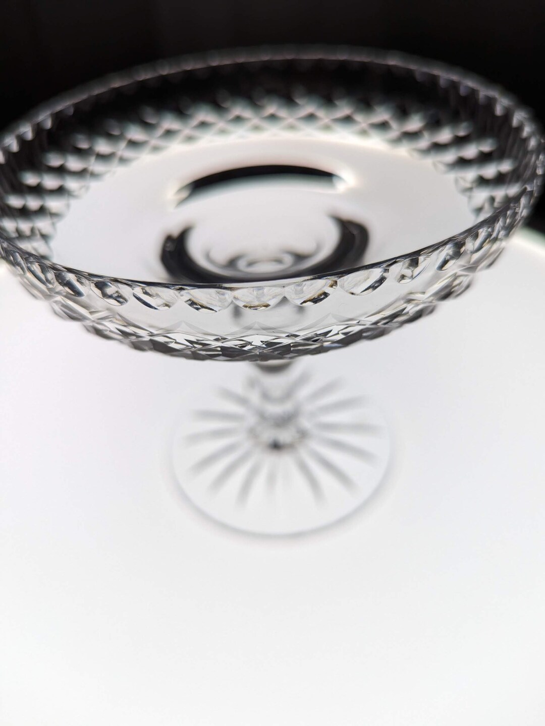 Gorgeous Vintage Thomas Webb Crystal Compote Dish - Etsy