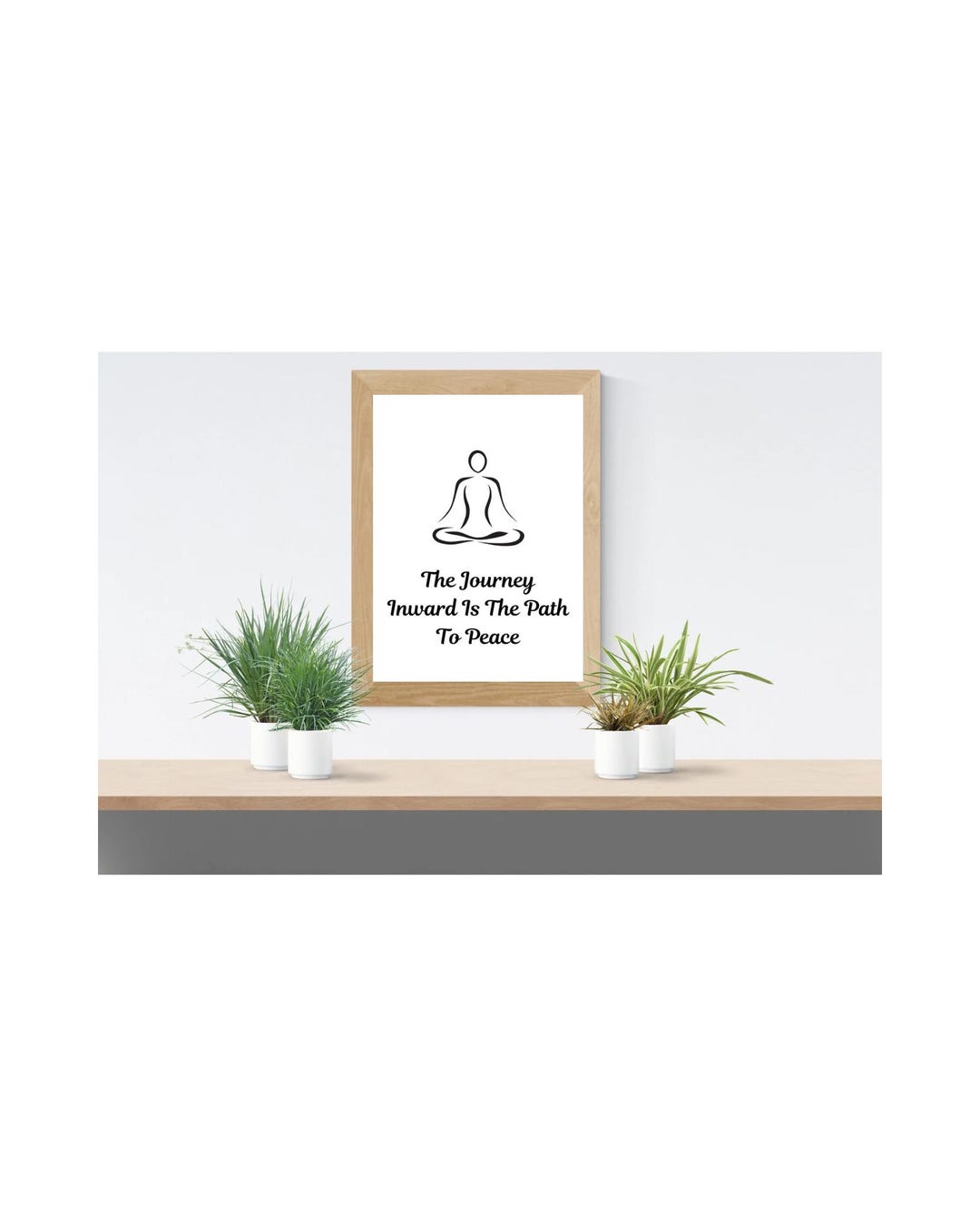 The Journey Inward is the Path to Peace Printable | Minimalist ...