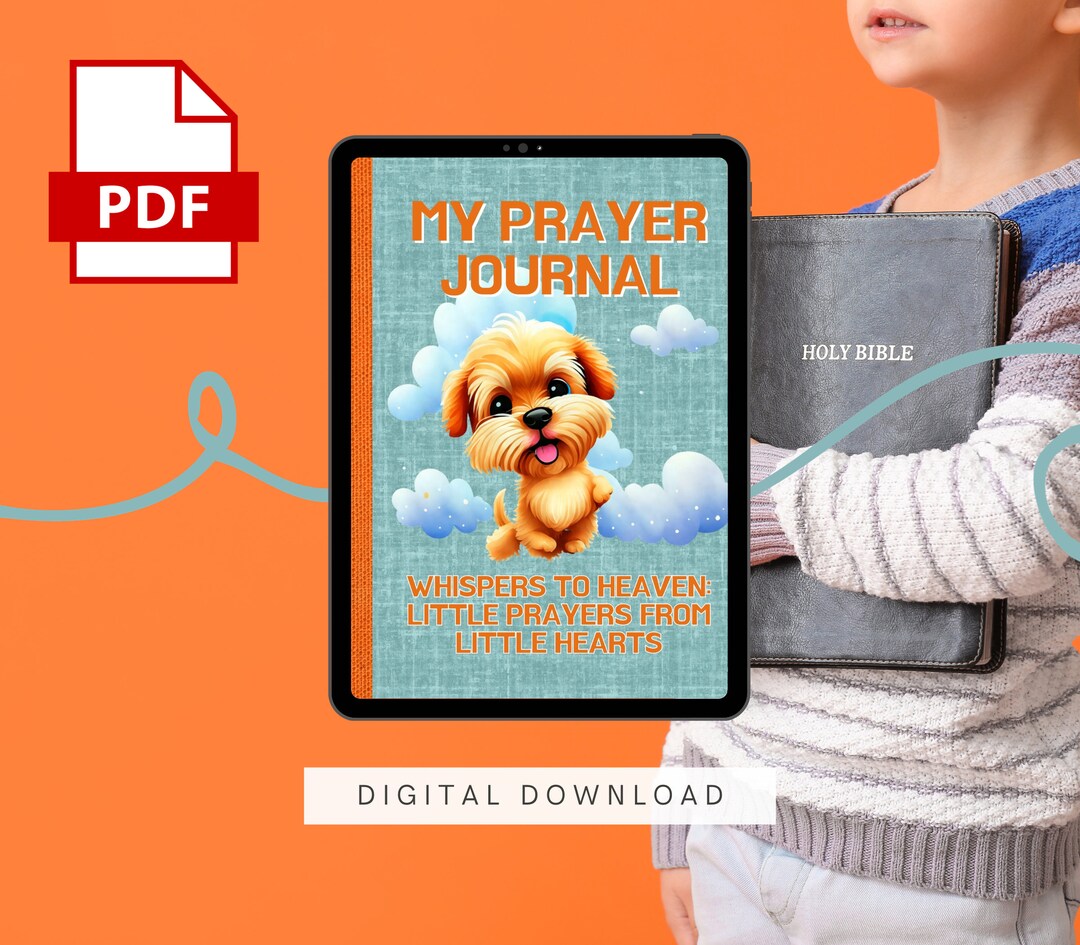 Digital Prayer Journal Children's Prayer Journal Prayer - Etsy