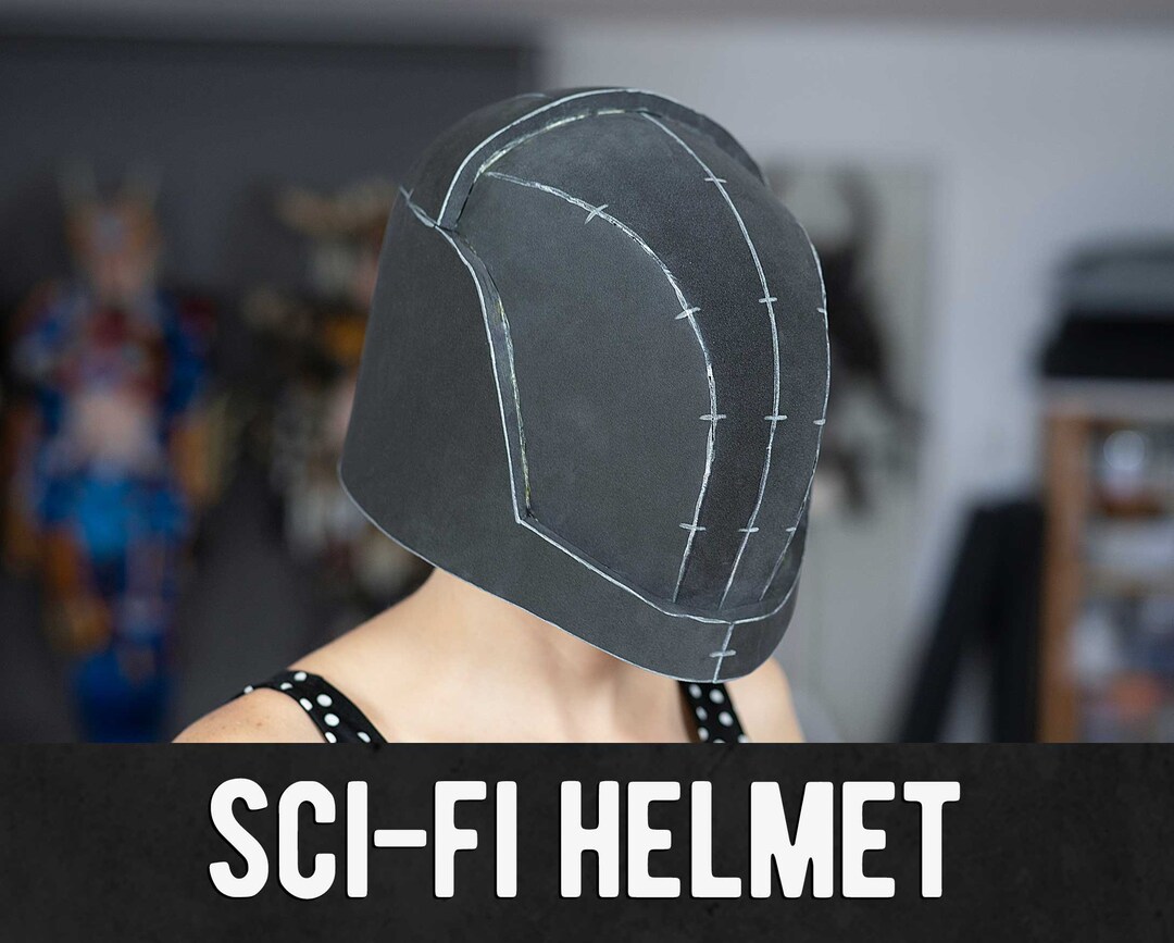 Sci-fi Helmet Pattern - Digital Download | PDF - Etsy