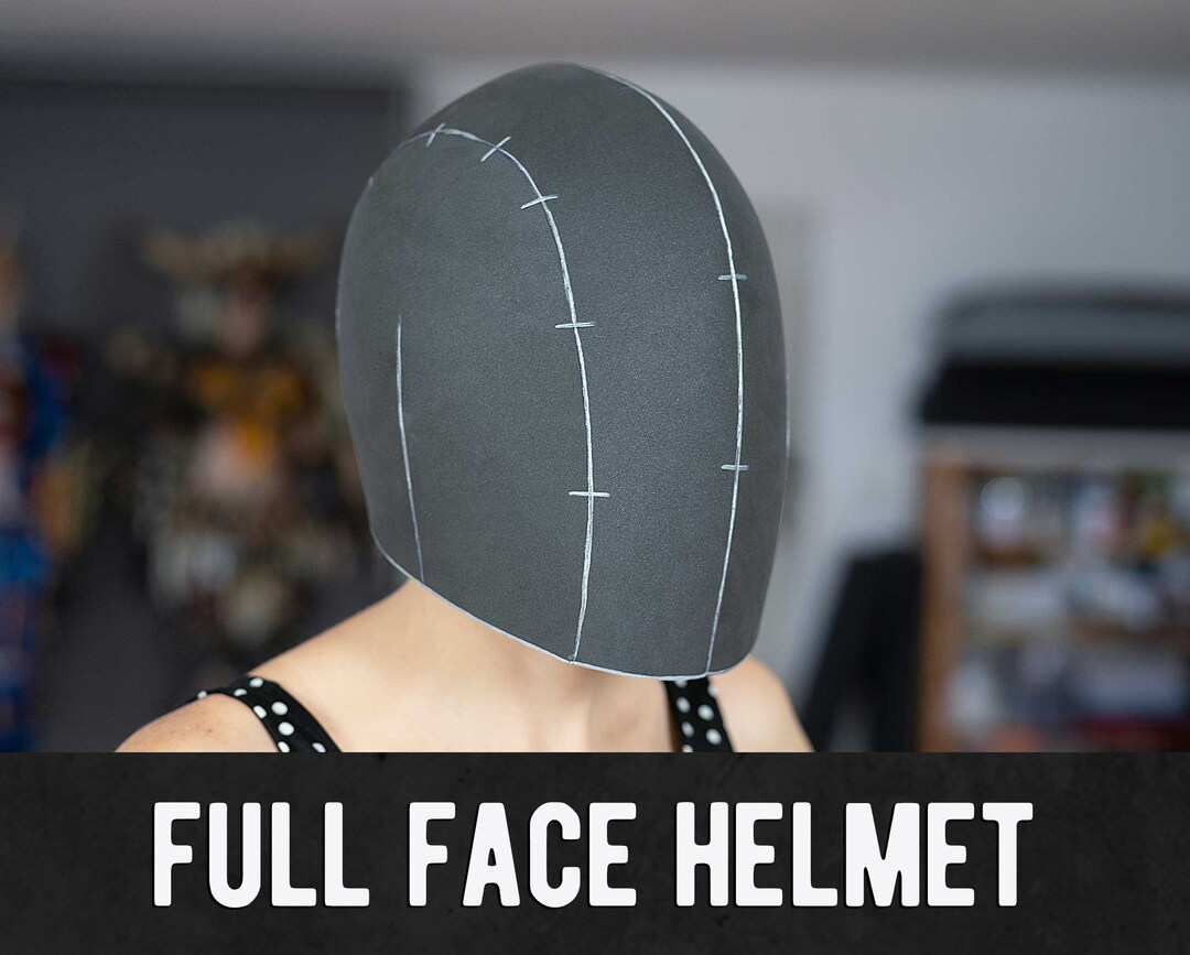 Full Face Helmet Pattern - Digital Download | PDF - Etsy