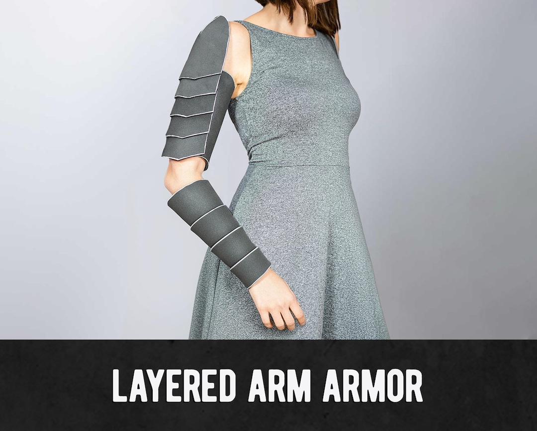 Layered Arm Armor Pattern - Digital Download | PDF - Etsy