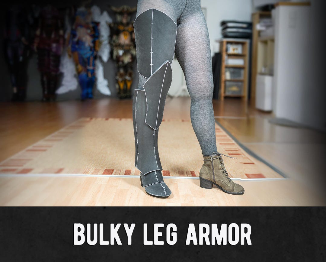 Bulky Leg Armor Pattern - Digital Download | PDF - Etsy