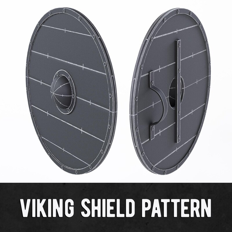 Larping Foam Viking Shield - Etsy