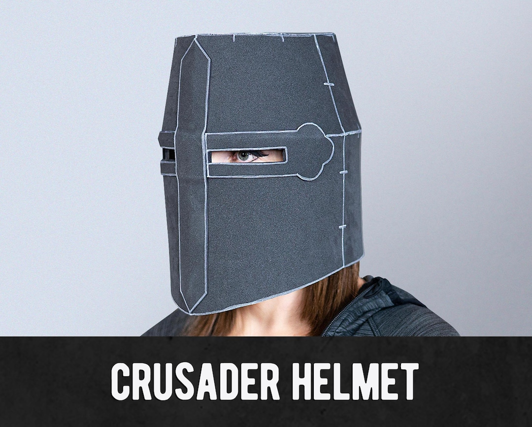 Crusader Helmet Pattern - Digital Download | PDF - Etsy