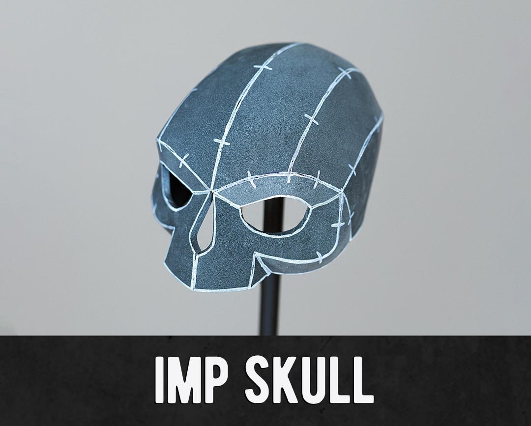 Imp Skull Pattern - Digital Download | PDF - Etsy