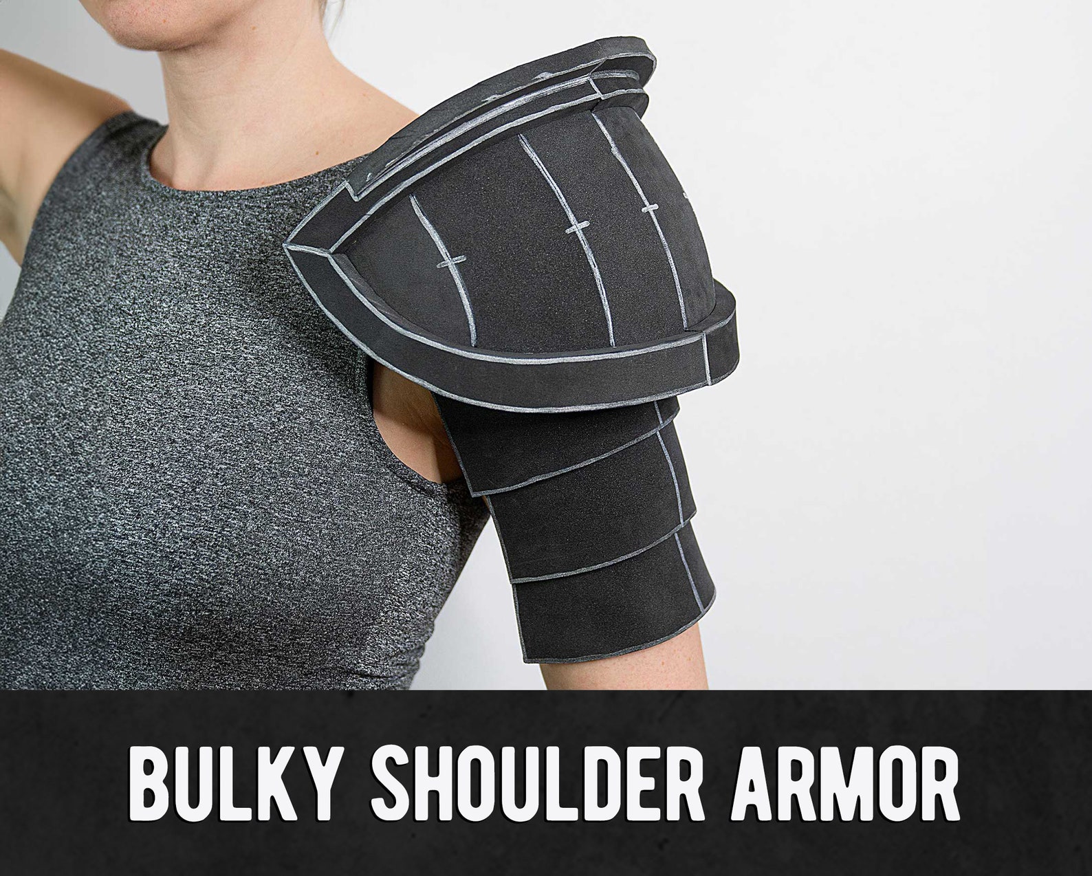 Bulky Shoulder Armor Pattern Digital Download PDF - Etsy