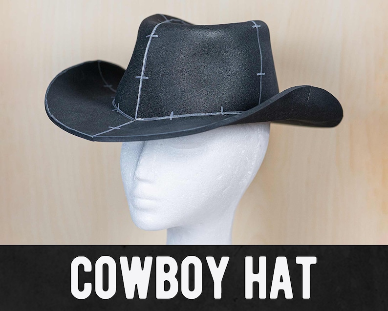 Cowboy Hat Pattern Digital Download PDF - Etsy