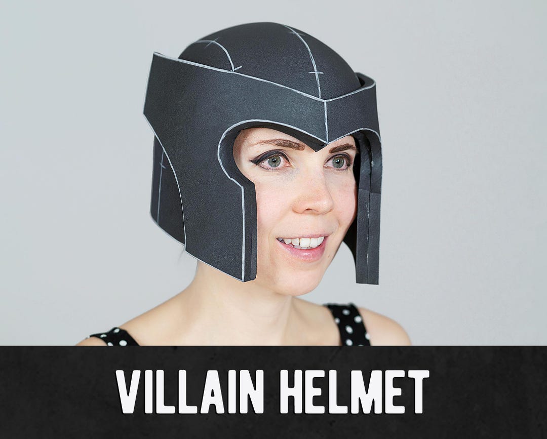Villain Helmet Pattern - Digital Download | PDF - Etsy