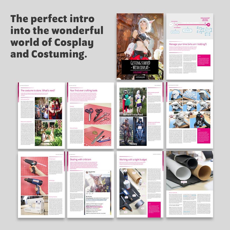 Getting Started With Cosplay – A Beginner’s Guide / PDF - Etsy