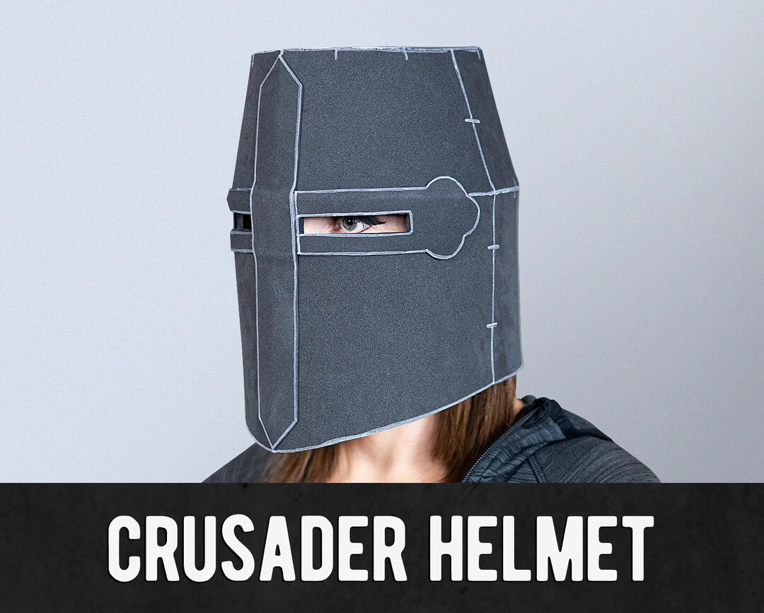 Crusader Helmet Pattern - Digital Download | PDF - Etsy