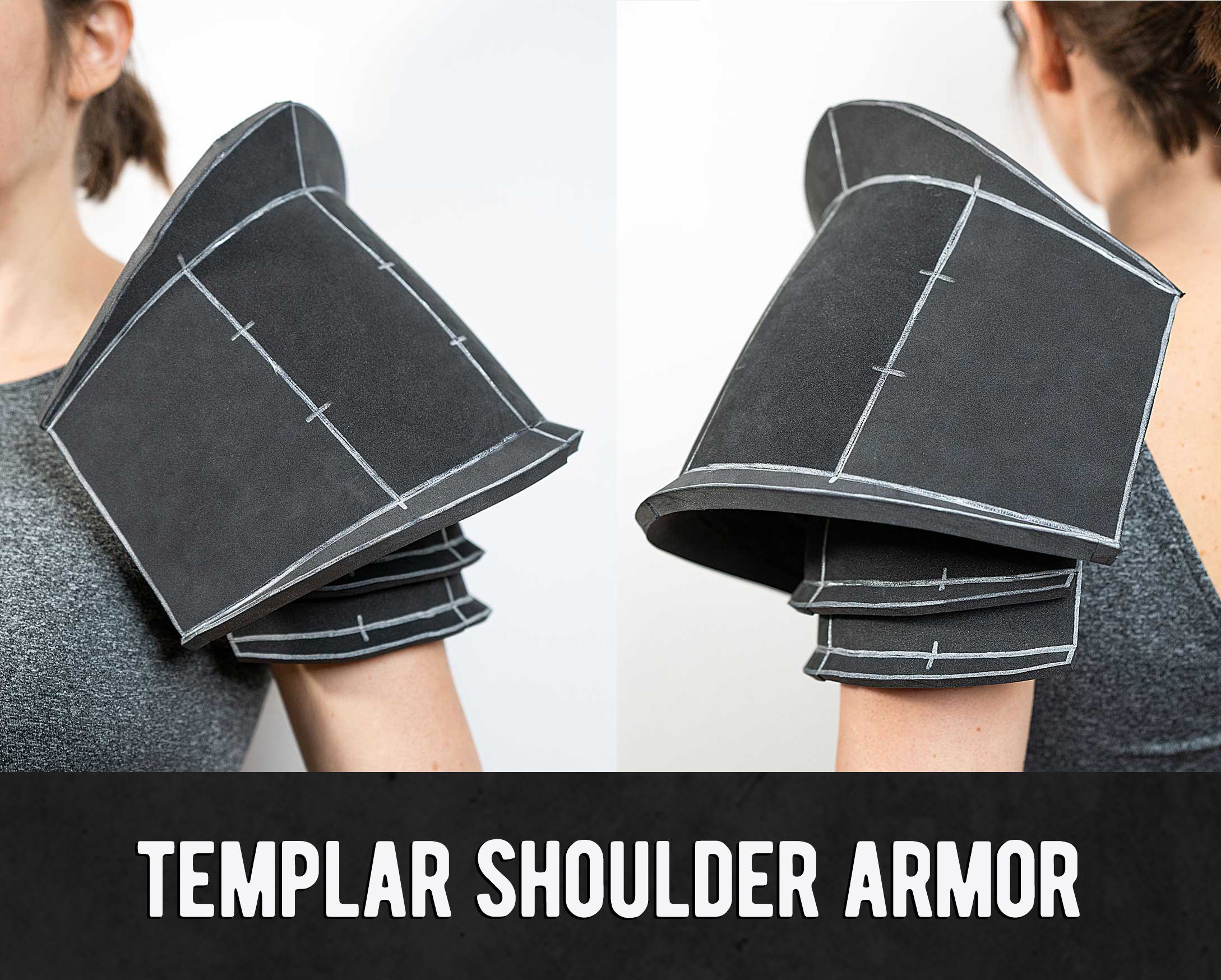 Templar Shoulder Armor Pattern Digital Download PDF - Etsy