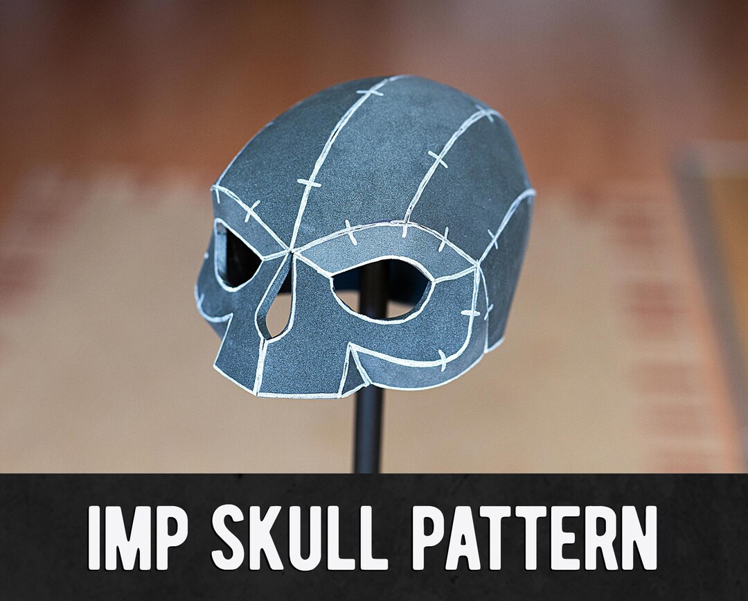 Imp Skull Pattern - Digital Download | PDF - Etsy