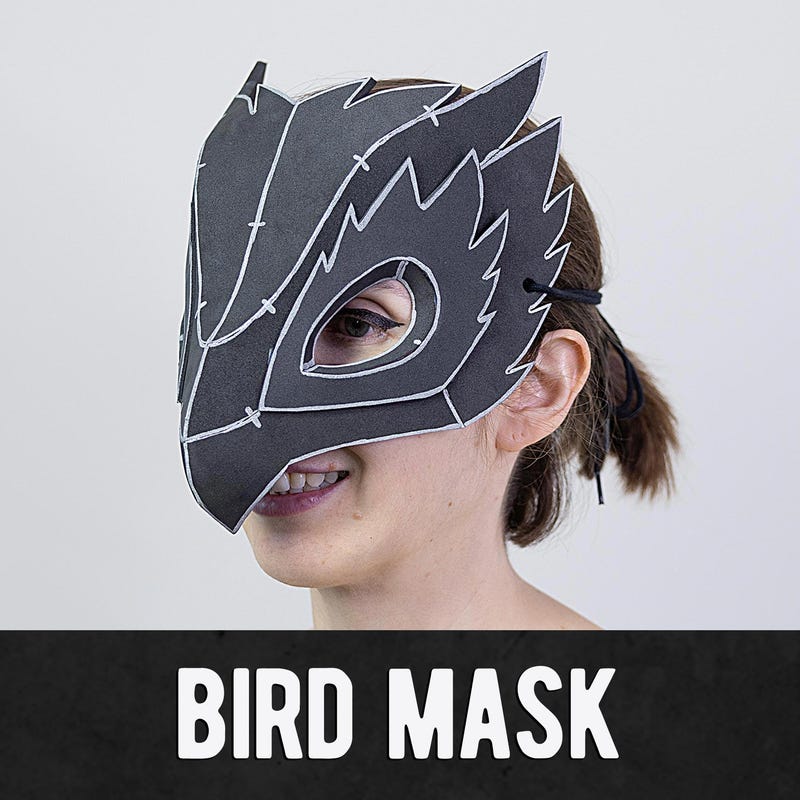 Bird Mask - Etsy