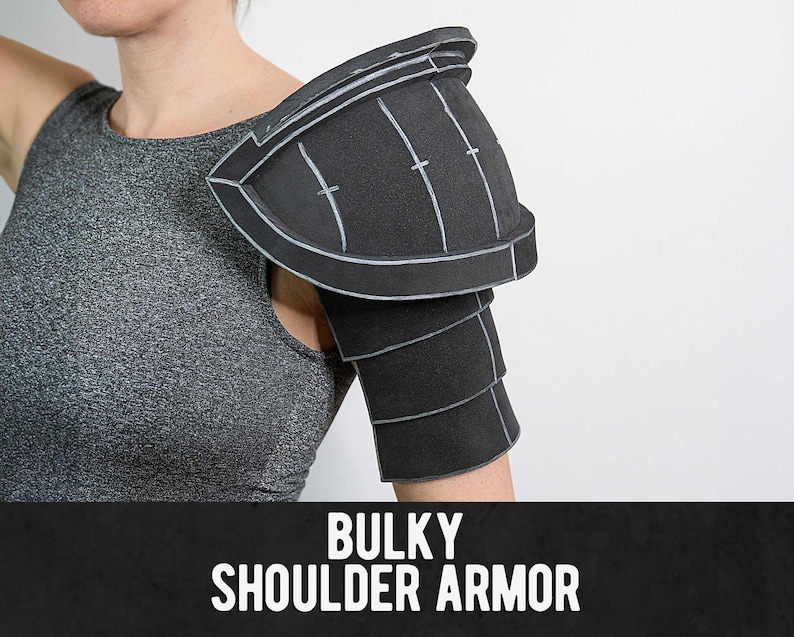 Bulky Shoulder Armor Pattern - Digital Download | PDF - Etsy