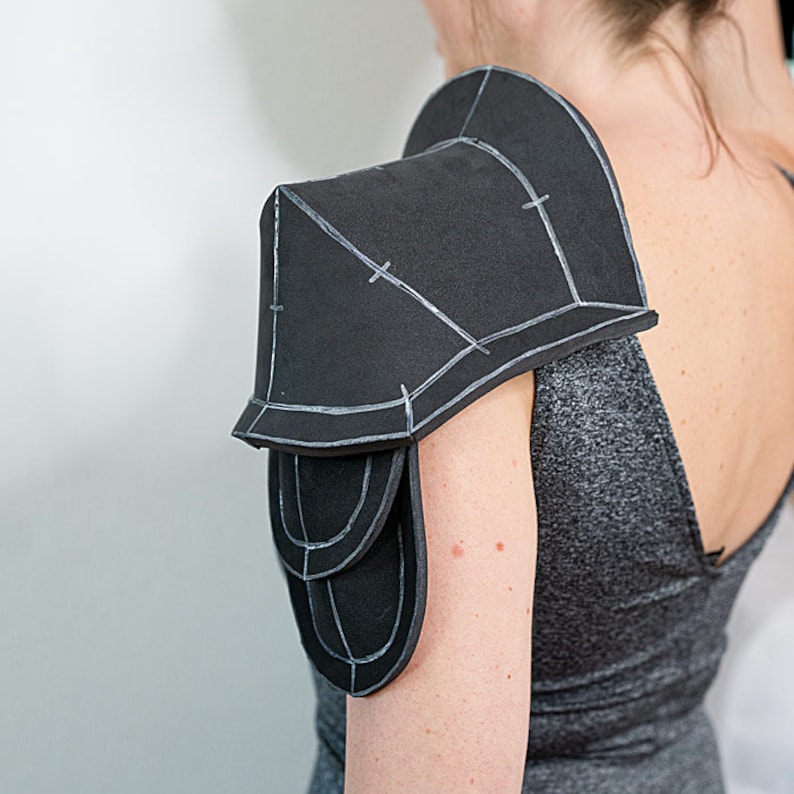Rider Shoulder Armor Pattern Digital Download PDF - Etsy