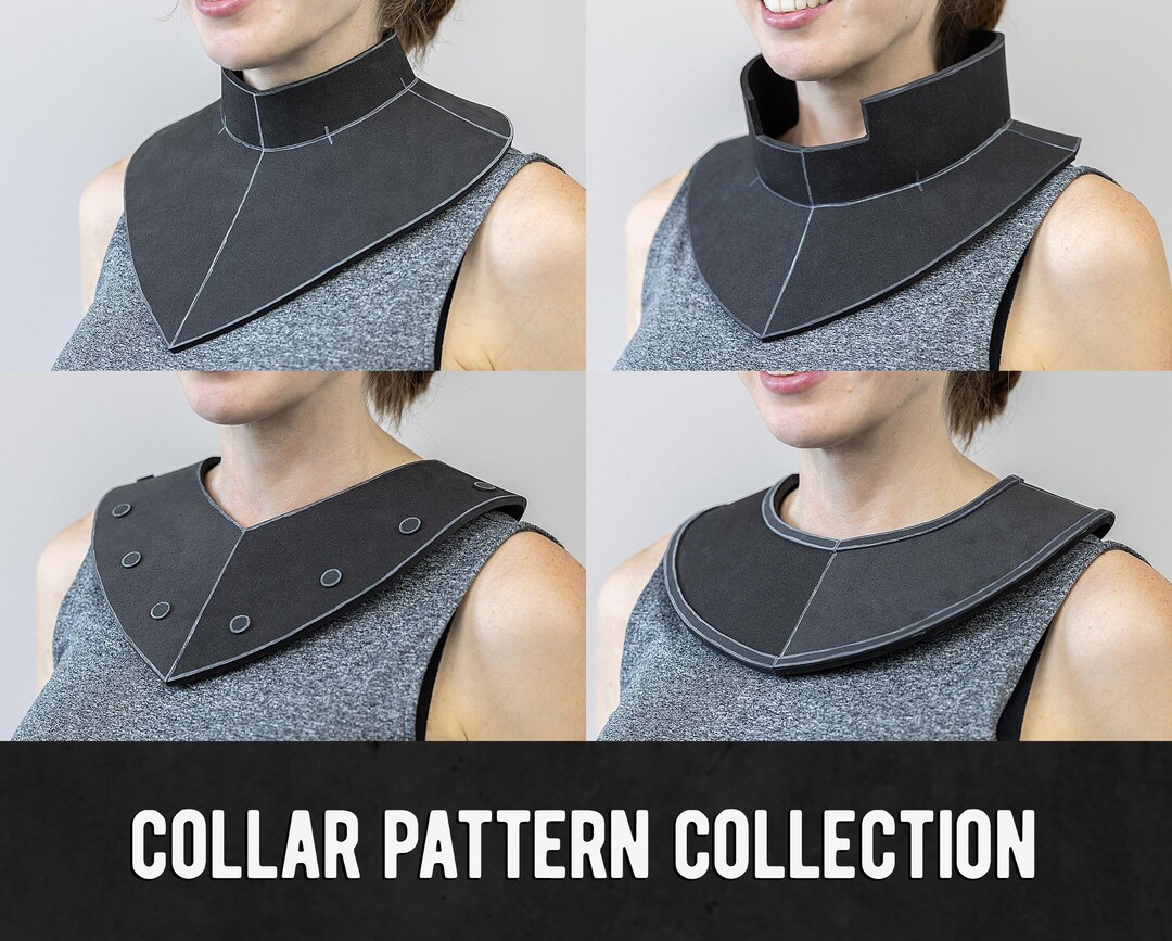 Collar Armor Pattern Collection - 5 Different Designs - Digital ...