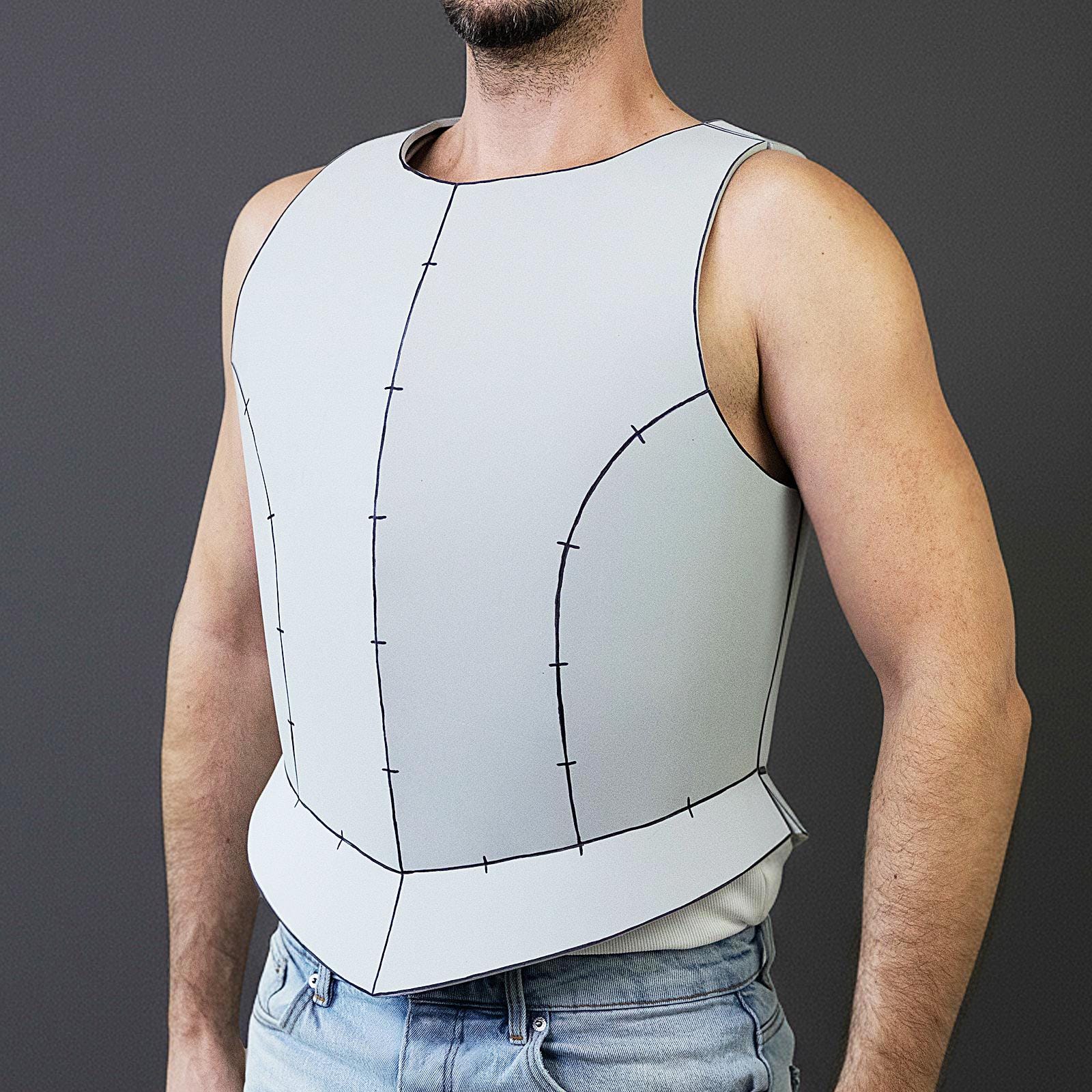 Chest Armor Medieval Knight Male Breastplate Digital Pattern - Download ...