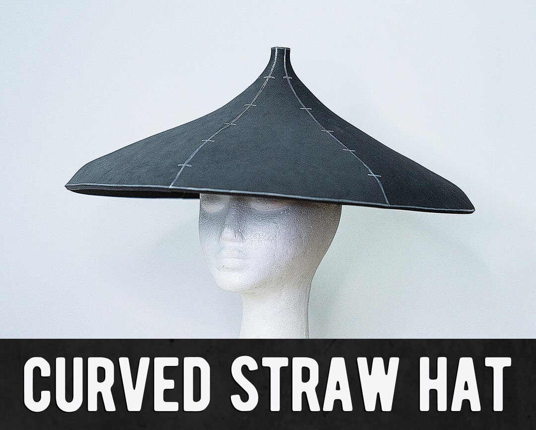 Curved Straw Hat Pattern Digital Download PDF - Etsy
