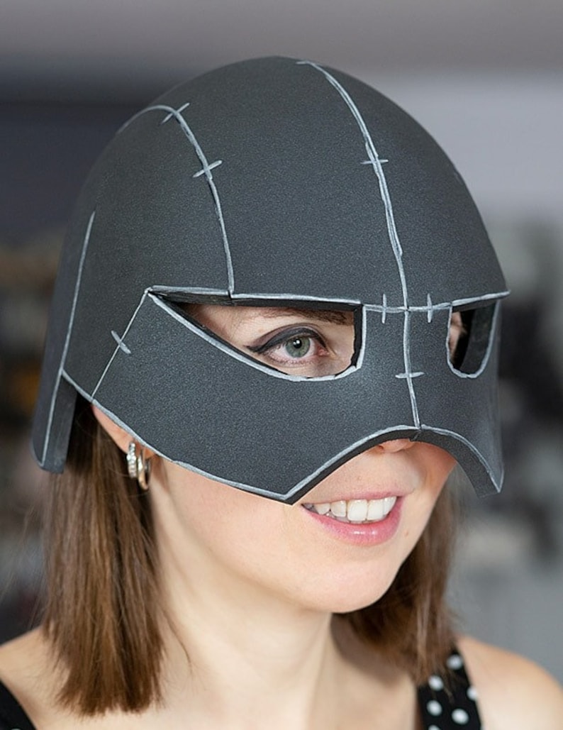 Helmet EVA Foam Cosplay Pattern Collection 5 Different Designs Digital ...