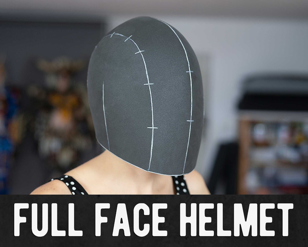 Full Face Helmet Pattern Digital Download PDF - Etsy