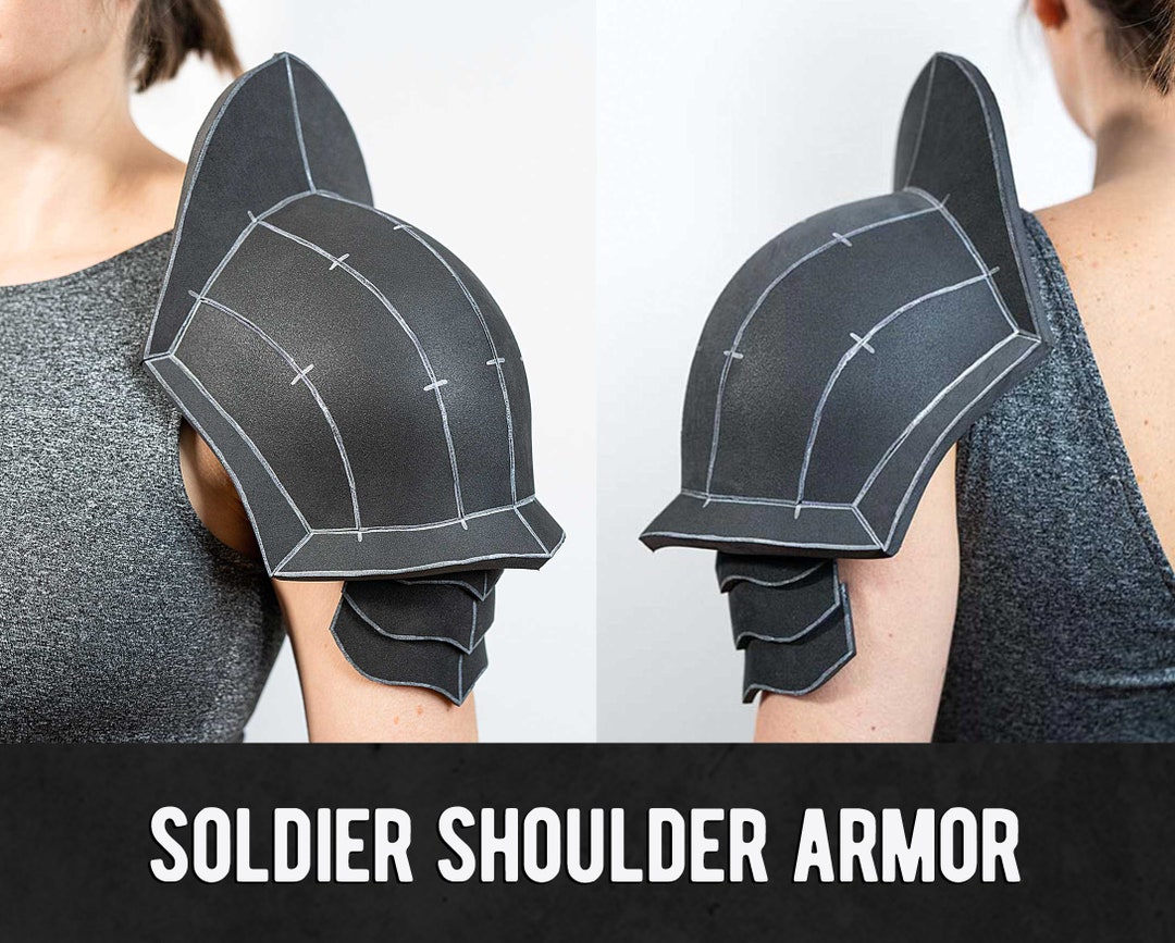 Soldier Shoulder Armor Pattern - Digital Download | PDF - Etsy