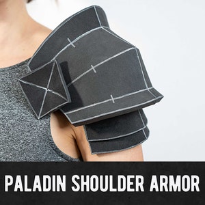 Paladin Shoulder Armor Pattern Digital Download PDF - Etsy