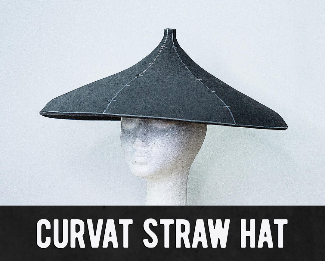 Curved Straw Hat Pattern - Digital Download | PDF - Etsy