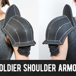 Shoulder Armor EVA Foam Cosplay Pattern Collection 3 5 Different ...