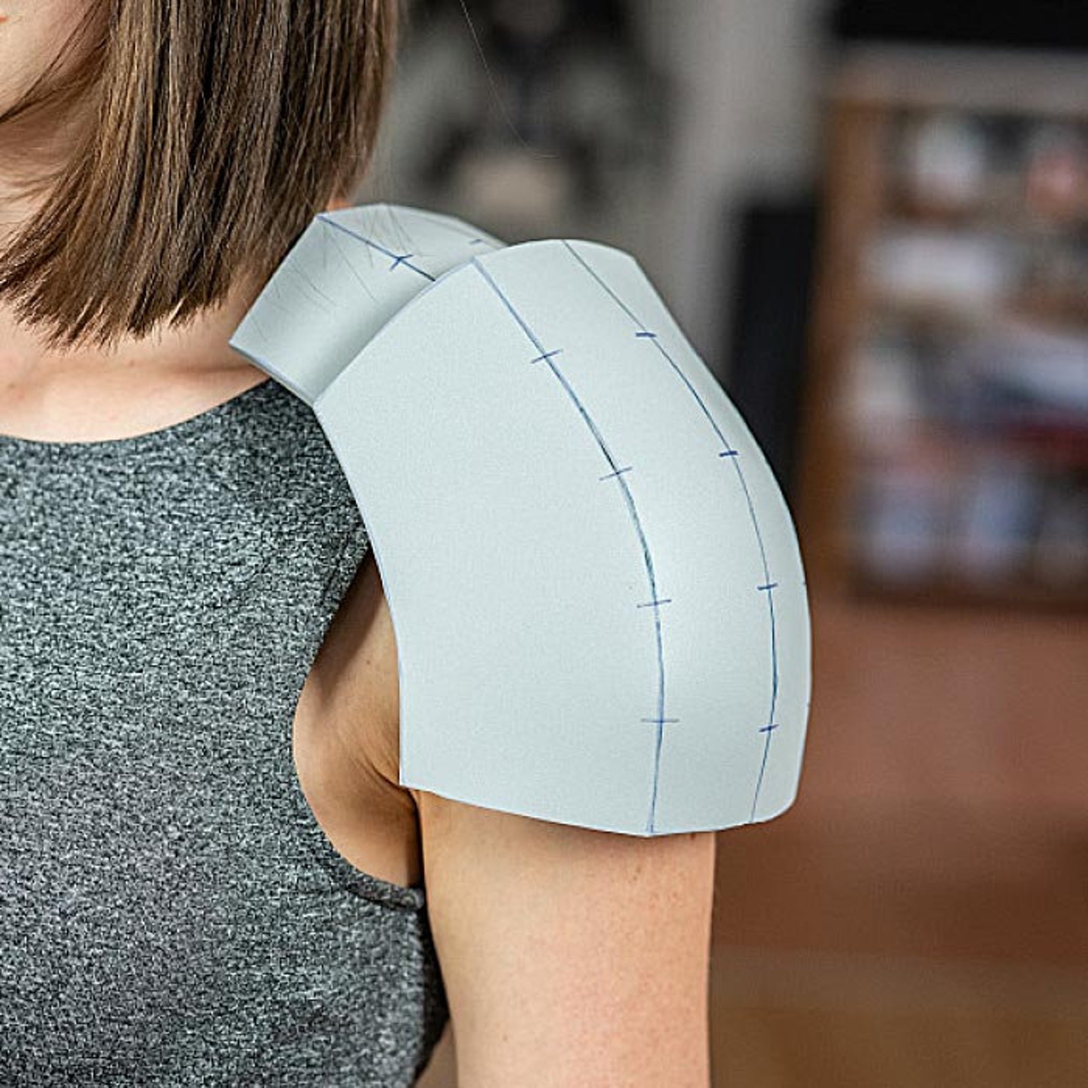 Sci-fi Shoulder Armor Pattern - Digital Download | PDF - Etsy