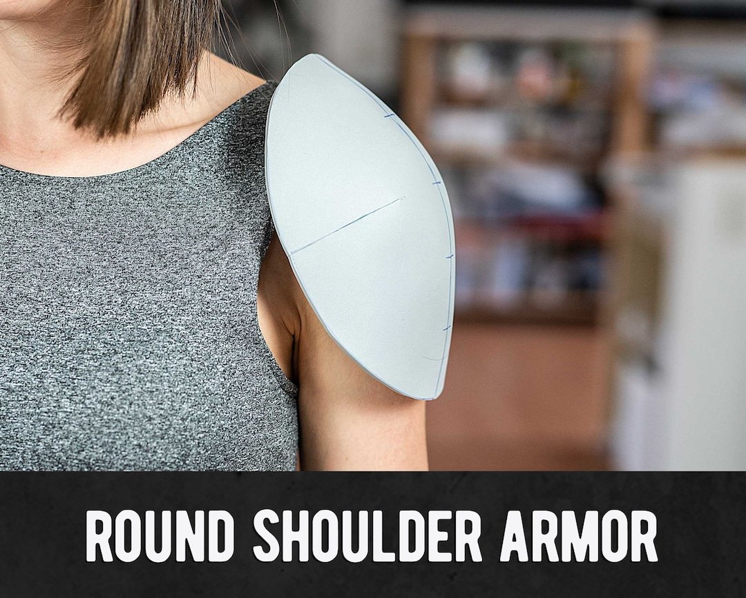 Round Shoulder Armor Pattern - Digital Download | PDF - Etsy