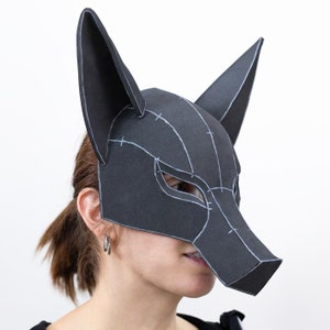 Anubis Fox Mask Pattern - Digital Download | PDF - Etsy