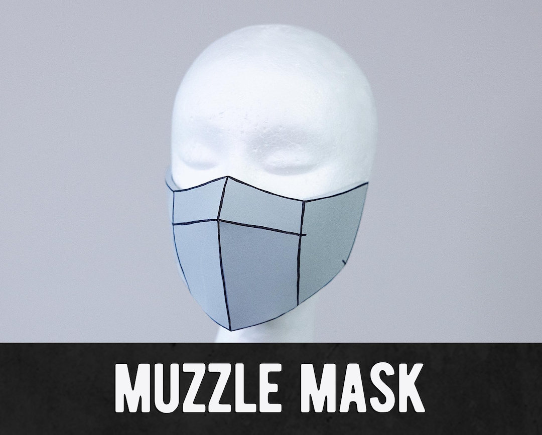 Muzzle Mask Pattern - Digital Download | PDF - Etsy