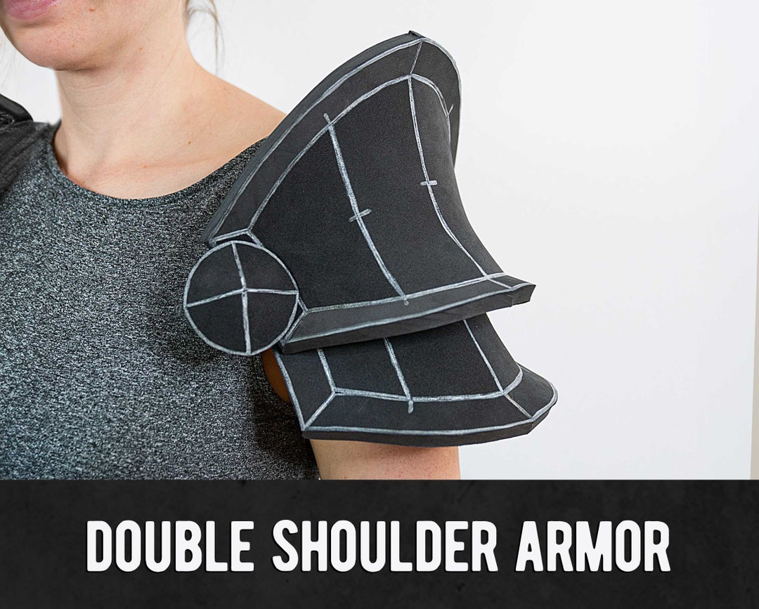 Double Shoulder Armor Pattern - Digital Download | PDF - Etsy