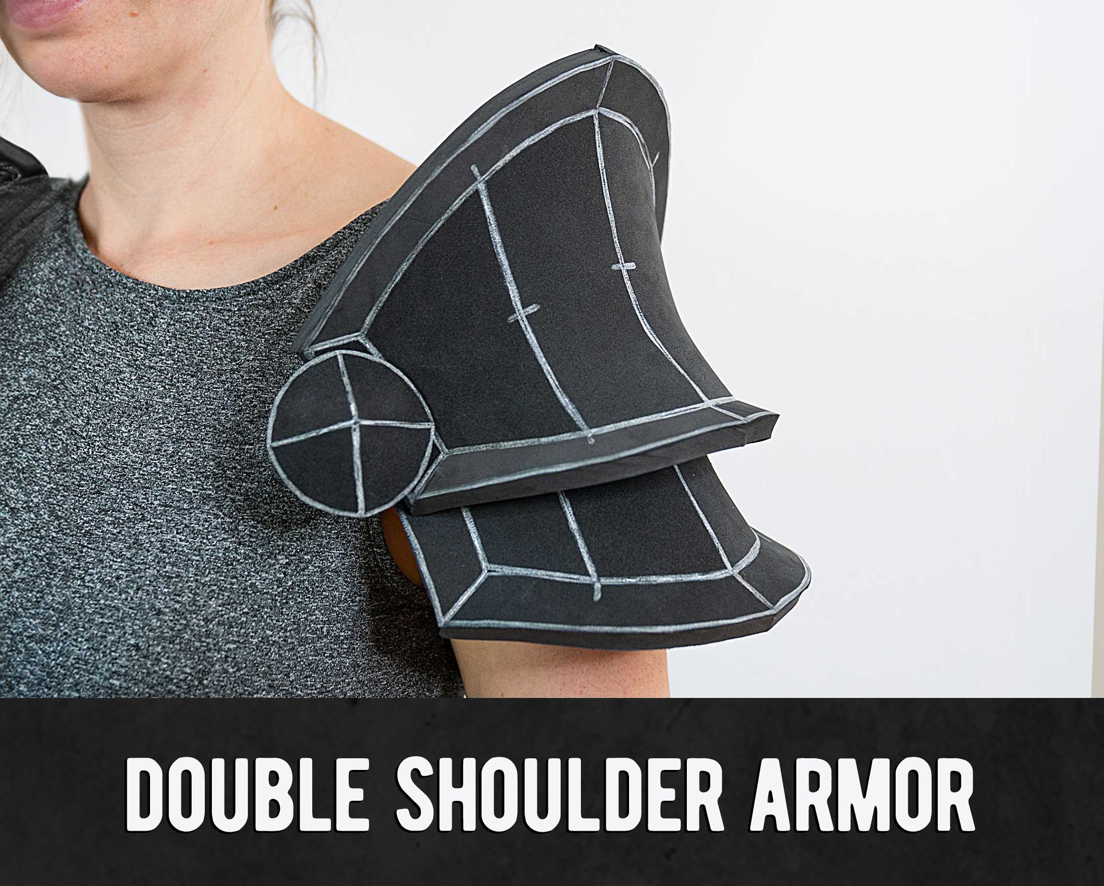 Double Shoulder Armor Pattern Digital Download PDF - Etsy