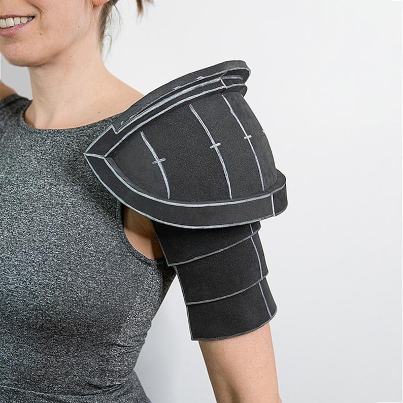 Shoulder Armor EVA Foam Cosplay Pattern Collection 2 5 Different ...
