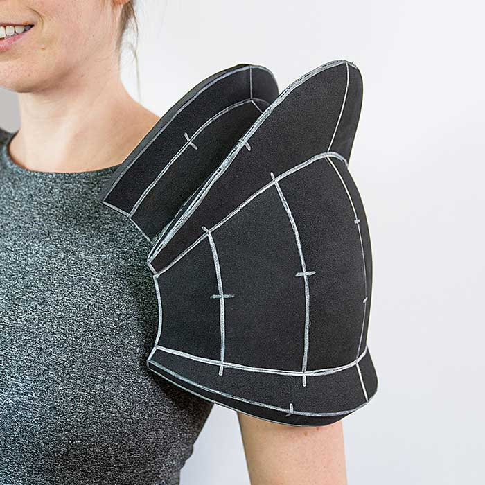 Goddess Shoulder Armor Pattern - Digital Download | PDF - Etsy