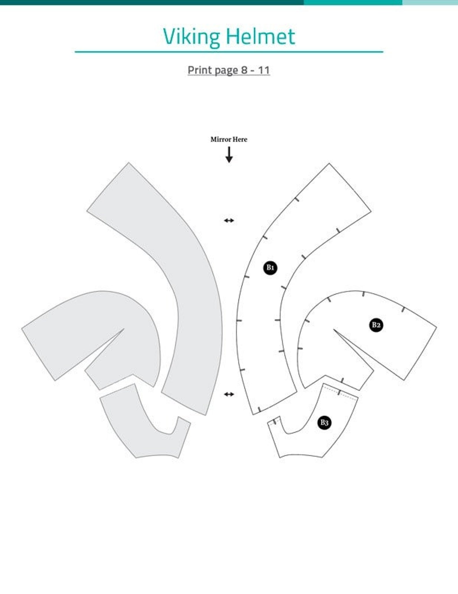 Helmet EVA Foam Cosplay Pattern Collection - 5 Different Designs ...