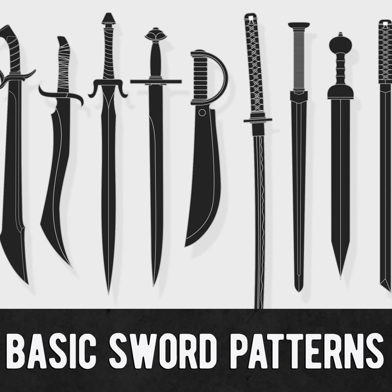 Sword Pattern - Etsy