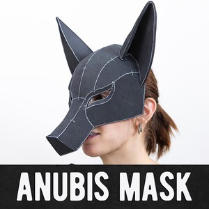 Anubis Fox Mask Pattern - Digital Download | PDF - Etsy