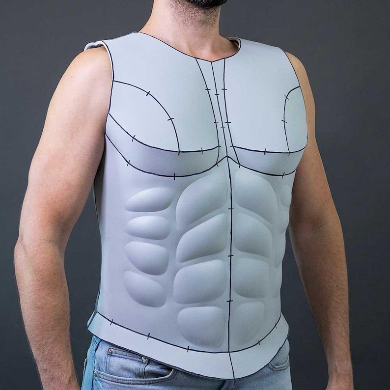 Roman Chest Armor Male Breastplate Digital Pattern - Download I PDF - Etsy