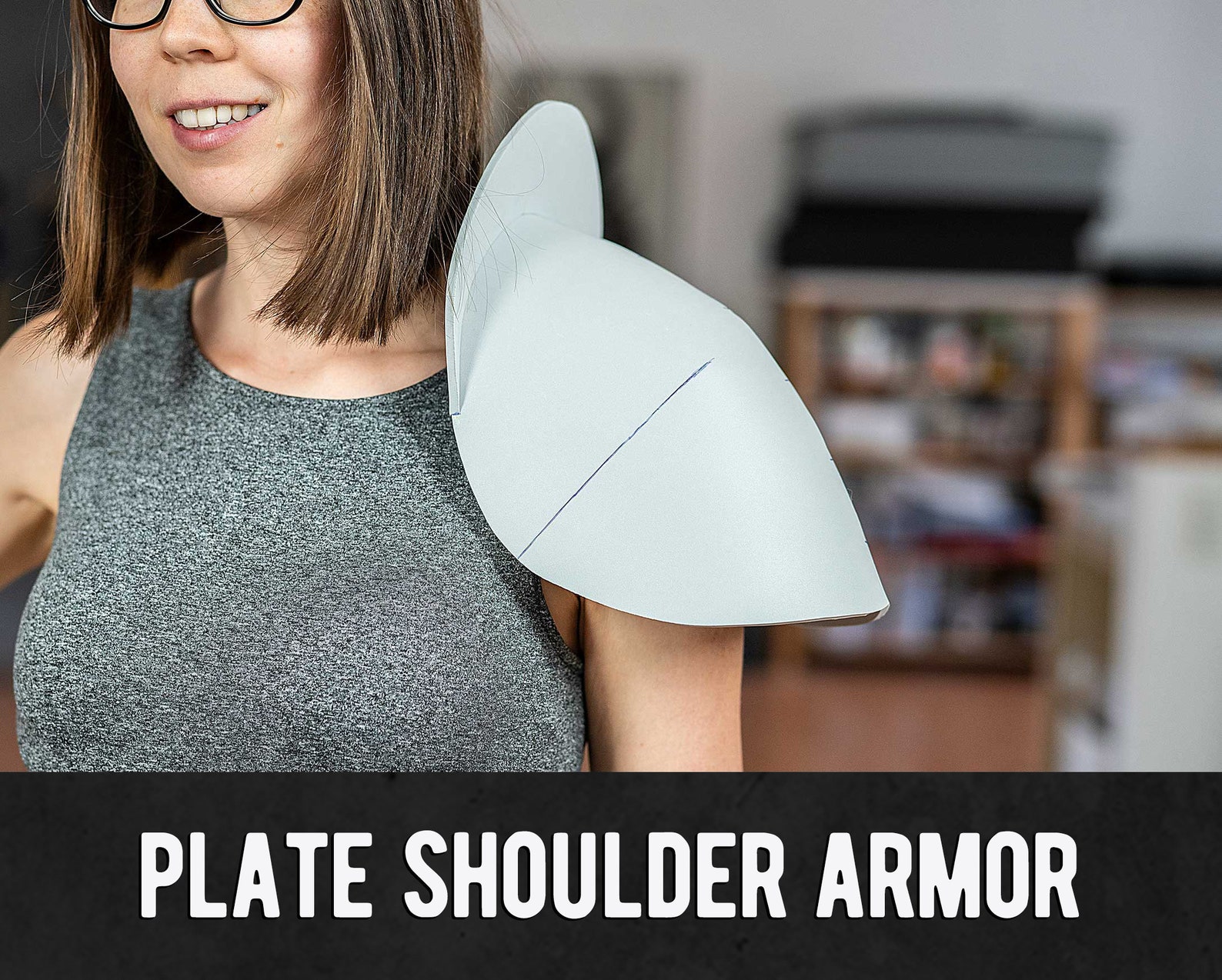 Plate Shoulder Armor Pattern Digital Download PDF - Etsy