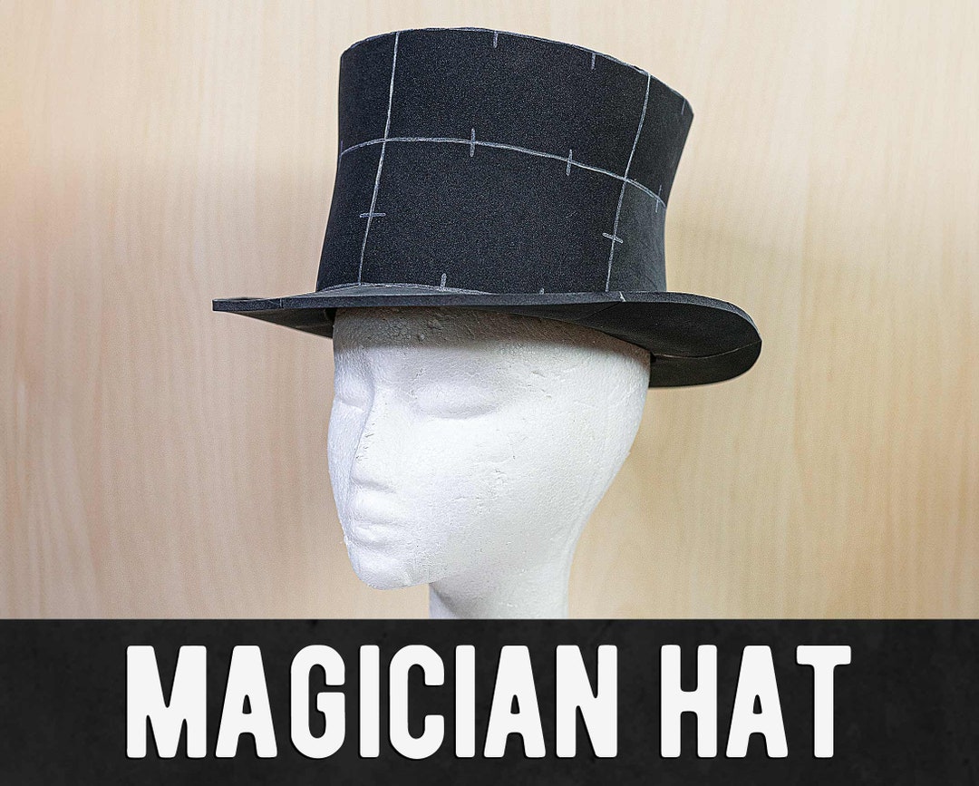 Magician Hat Foam Pattern Digital Download PDF - Etsy