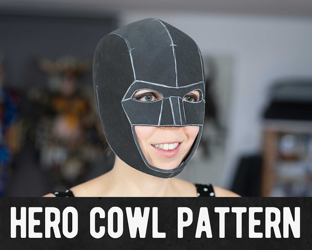 Hero Cowl Pattern Digital Download PDF - Etsy