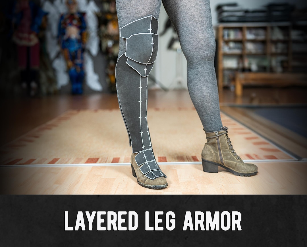 Layered Leg Armor Pattern - Digital Download | PDF - Etsy