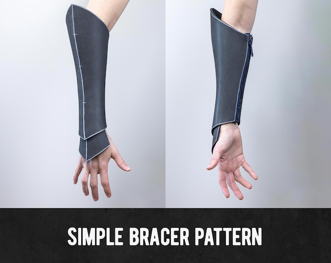 Foam/worbla Arm Armor Pattern Collection by Pretzl Cosplay - PDF - Etsy ...