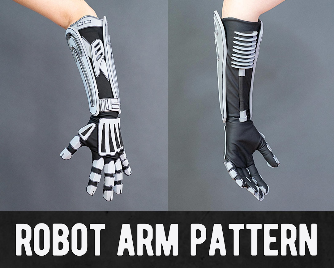 Robot Arm Pattern Digital Download PDF - Etsy