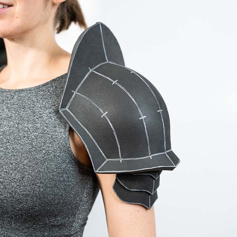 Shoulder Armor EVA Foam Cosplay Pattern Collection 3 - 5 Different ...